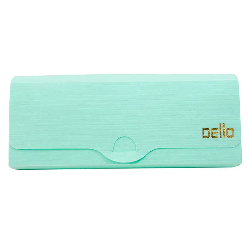 Estojo escolar plástico Linho Serena Verde pastel Dello - Escolar - Lepok